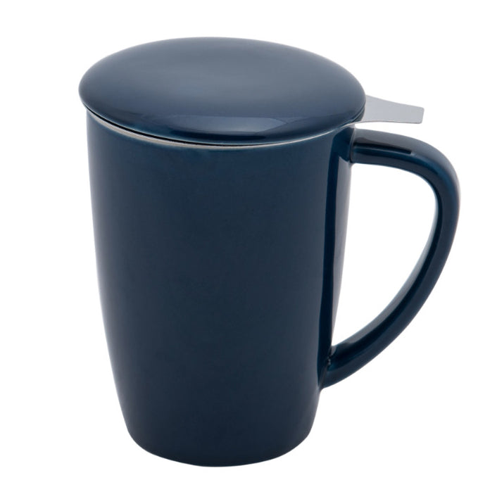 Ceramic Infuser Mug - Blue – Glenburn Fine Tea