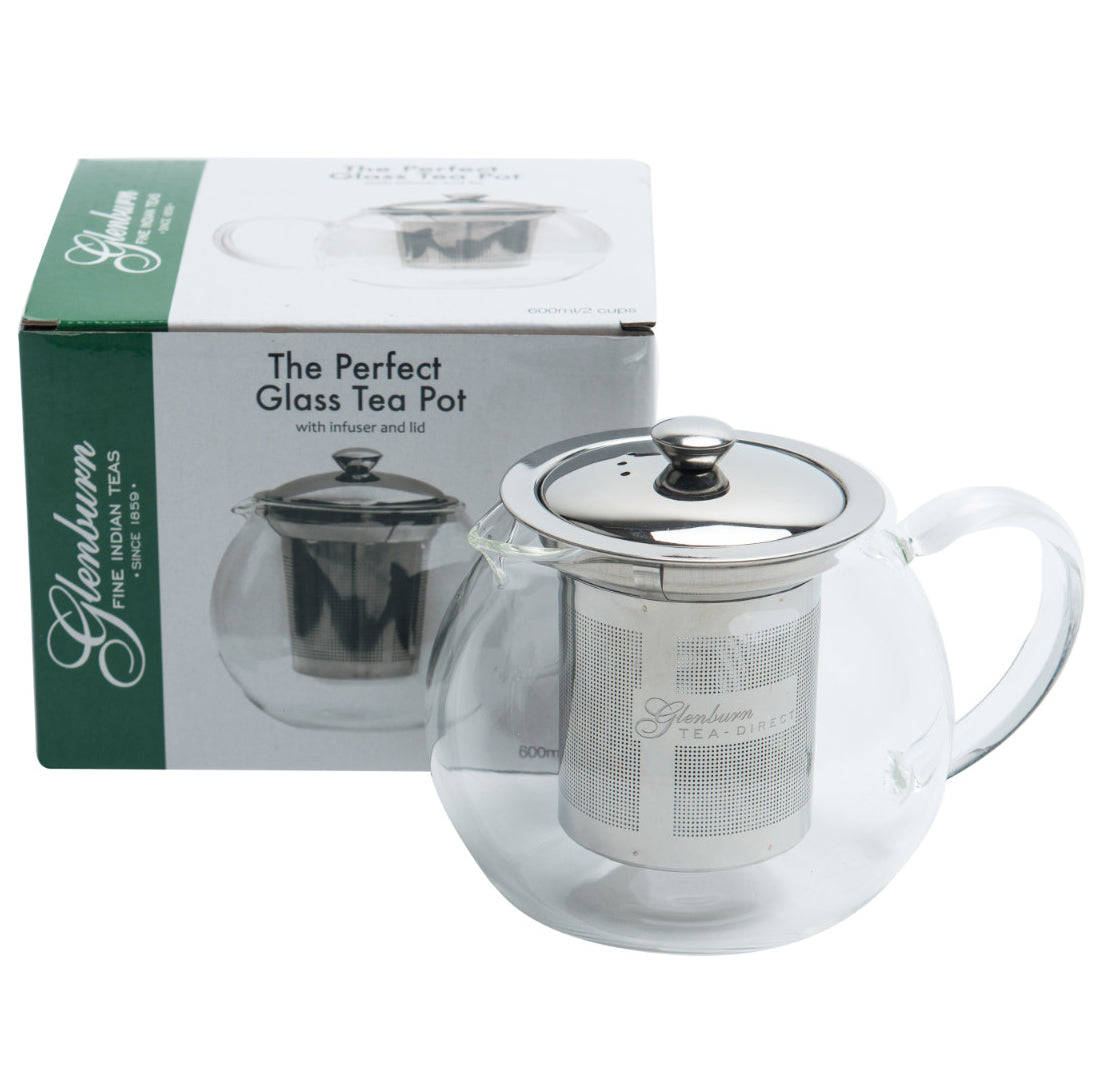 Glass Infuser Teapot (600ml) – Glenburn Fine Tea